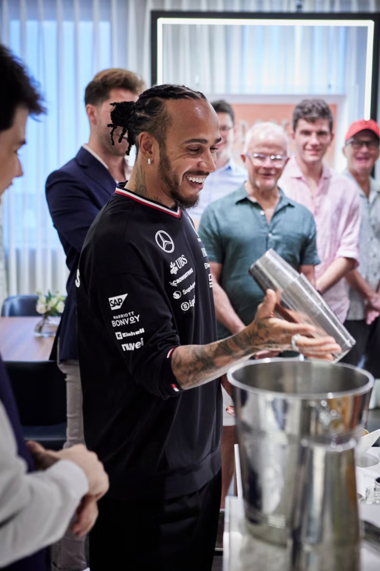 Lewis Hamilton talks making the Formula 1 movie with Brad Pitt