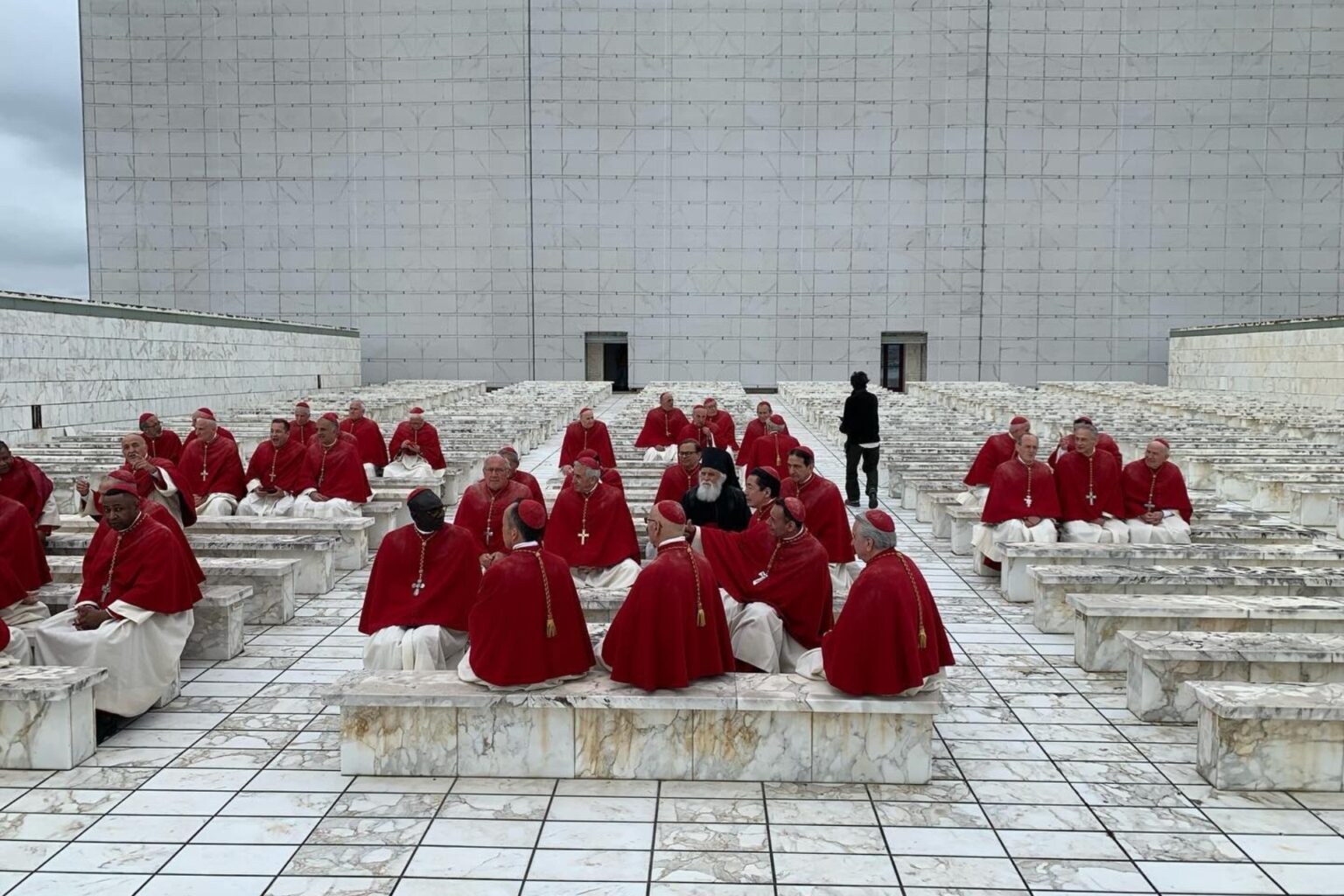 'Conclave' Costume Designer Talks Cardinal Couture