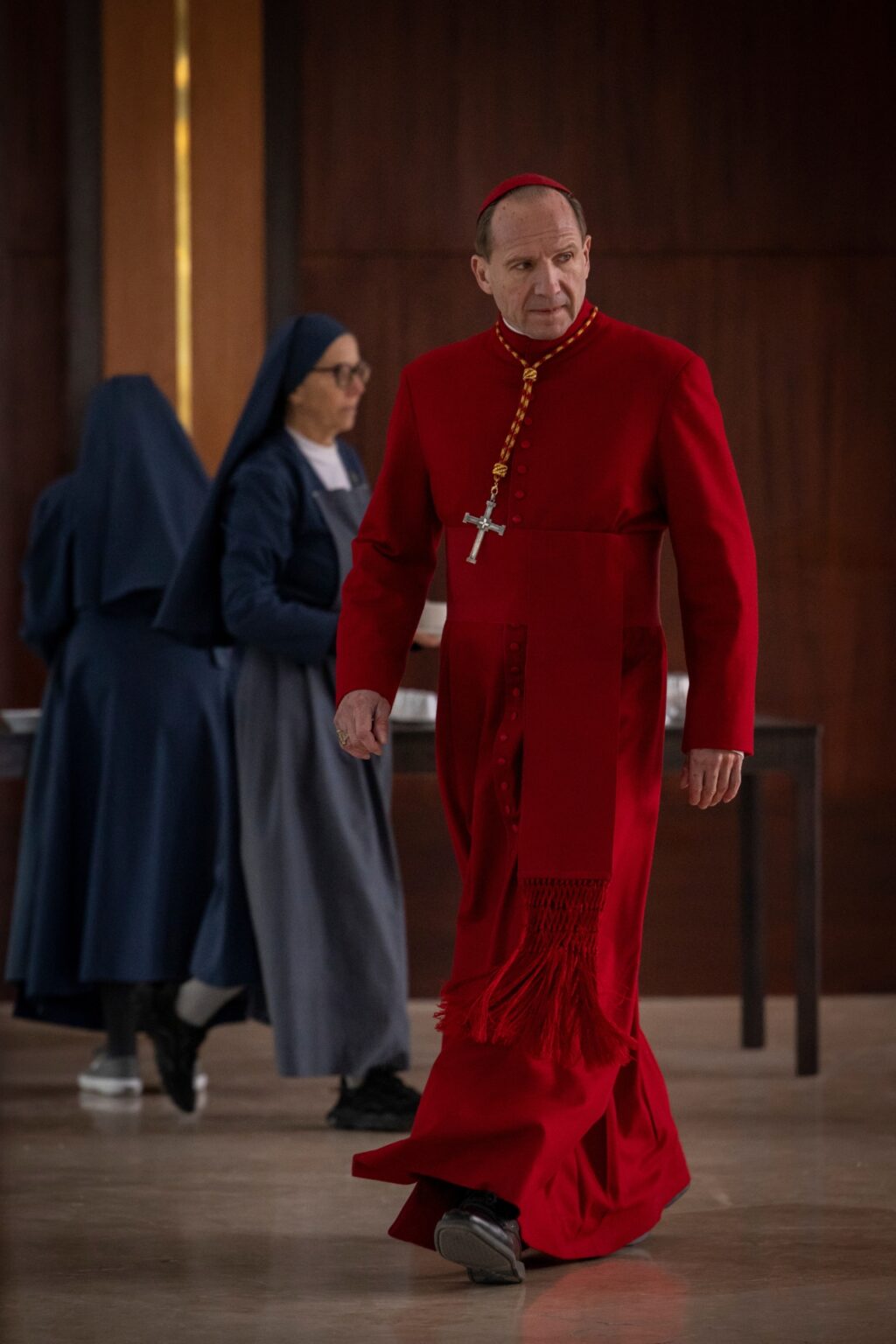 'Conclave' Costume Designer Talks Cardinal Couture