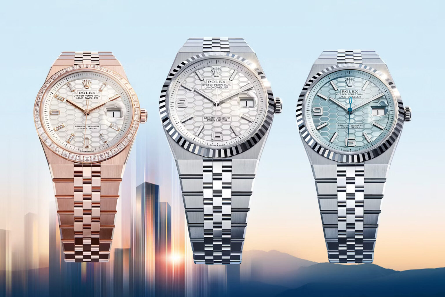 Roger Federer Debuts The Rolex Land-Dweller At Wimbledon