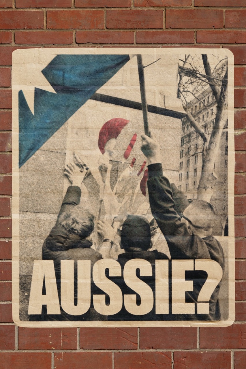 Artist Peter Drew Is About To Put Up More "AUSSIE" Posters